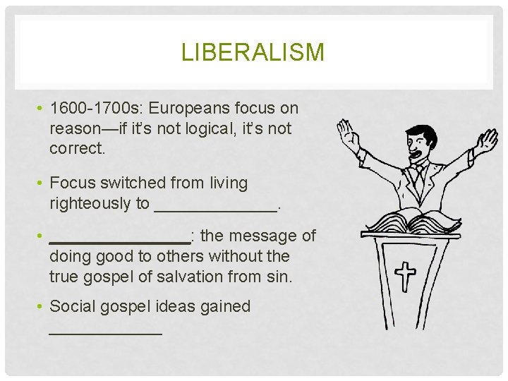 DIFFERENT RELIGIOUS ATTITUDES CHAPTER 20 PART 2 CHURCH