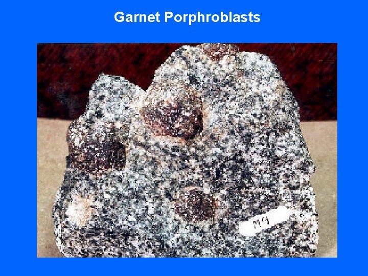 Metamorphism changes in mineralogy and texture brought about