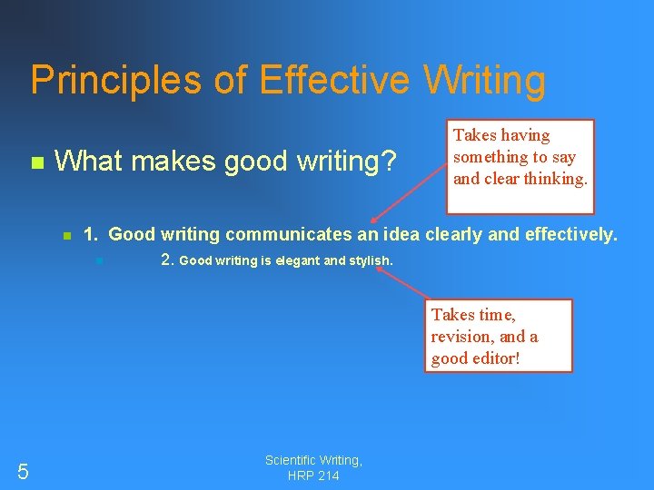 Part I Principles of Effective Writing Kristin Cobb