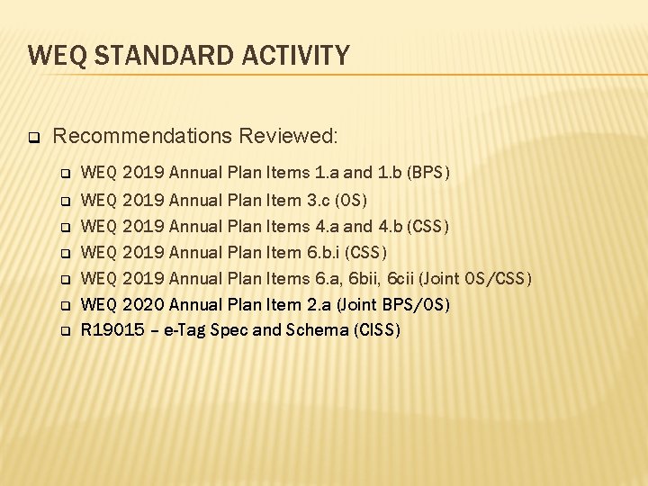 NAESB Wholesale Electric Quadrate Executive Committee February 18