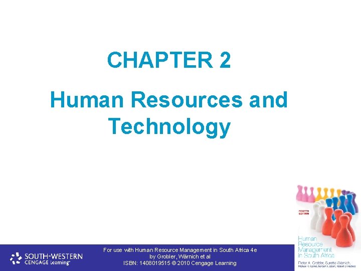 CHAPTER 2 Human Resources and Technology For use