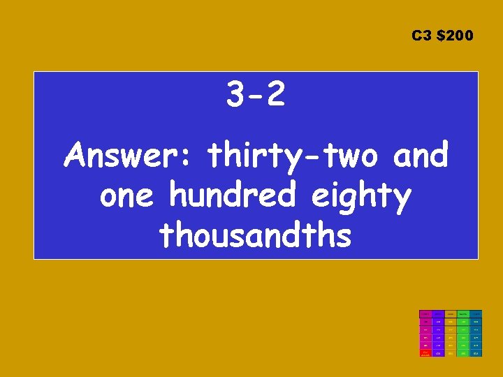 Rounding Comparing and Ordering Whole Numbers And Decimals