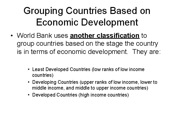 Module 2 The Global Economic Environment EUROPEAN COLONIAL