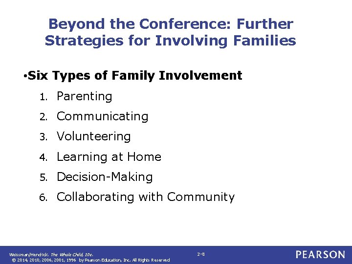 CHAPTER 2 Collaborating with Families The Whole Child