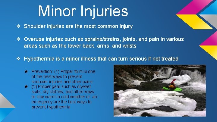 Outdoor Adventure Injuries and Prevention Lauren Kennedy Hakim
