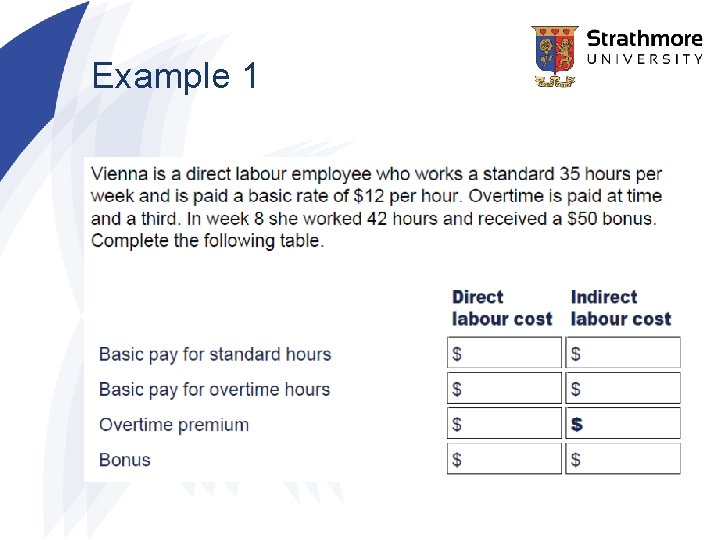 ACCOUNTING FOR LABOUR Introduction Direct and indirect labour