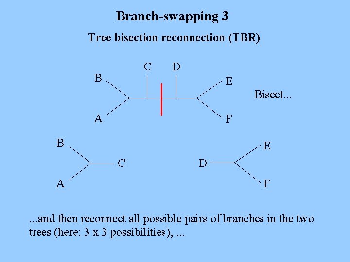 Problem No matter what optimality criterion you choose