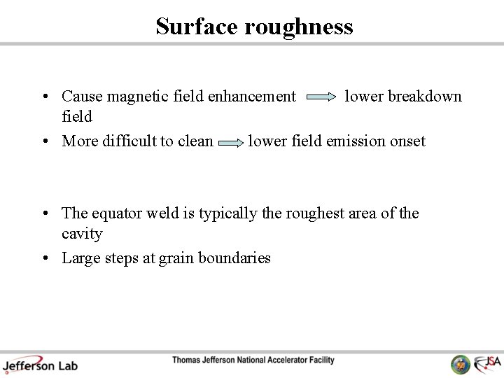 Introduction talk on SRF issues about materials and