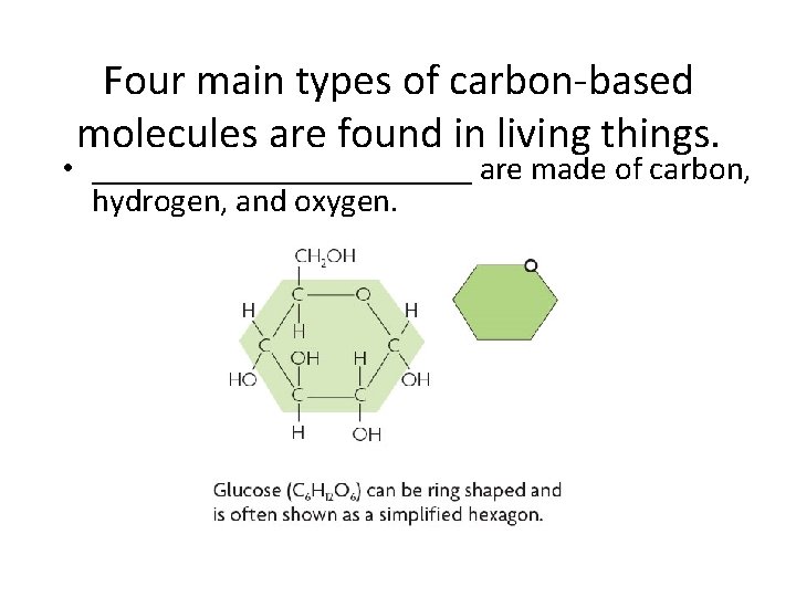 Carbon atoms have unique bonding properties Carbon forms