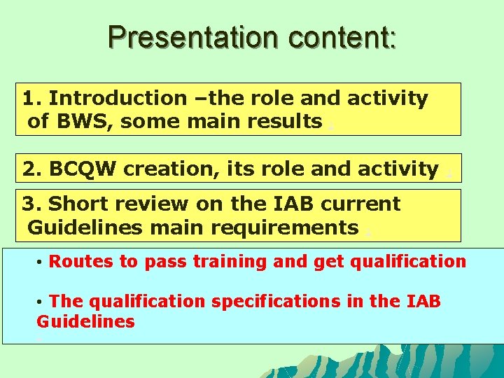 Bulgarian Welding Society BWS BCQW International Conference NDT