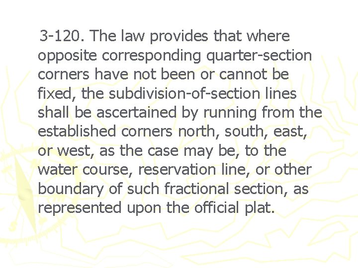 Public Land Survey System Joseph Todaro RLS CFed
