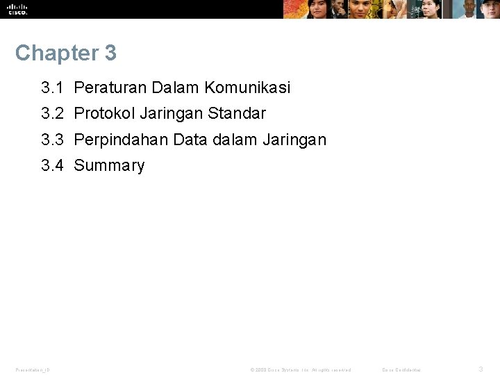 Chapter 3 dan 4 Protocol Jaringan dan Komunikasi