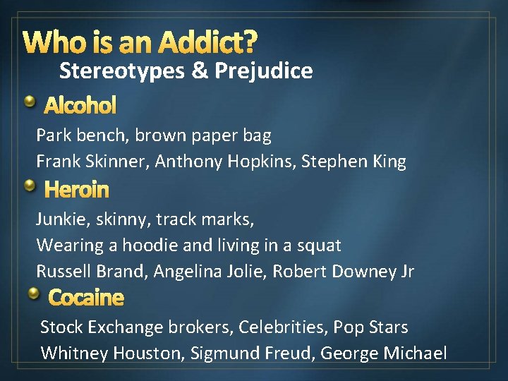 Working with Addiction and Substance Misuse Steven Mckenna