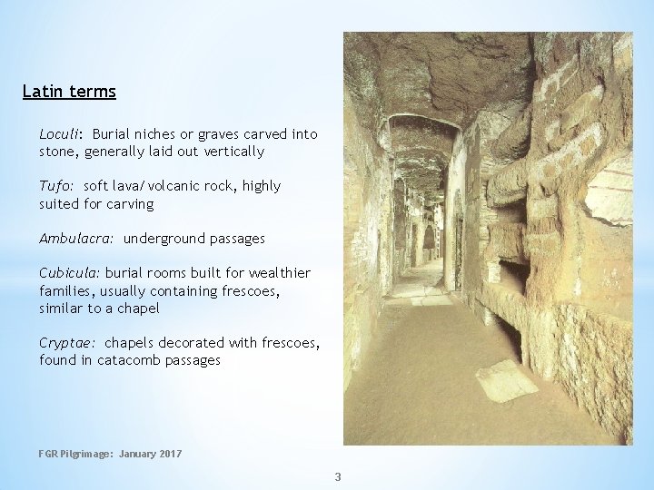 Catacombe di Roma The Catacombs of Rome Itinerary