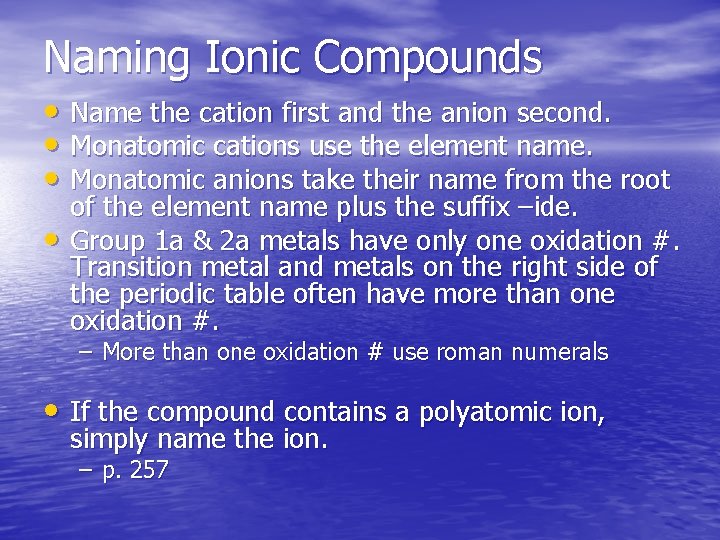 Ionic Compounds Forming Chemical Bonds Chemical Bond the