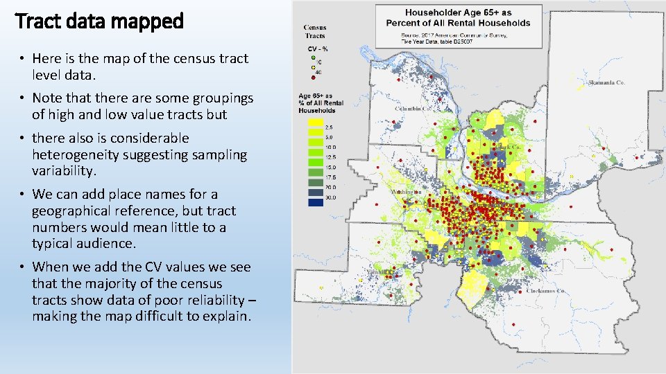 Super Tracts a Schema for Better Mapping of