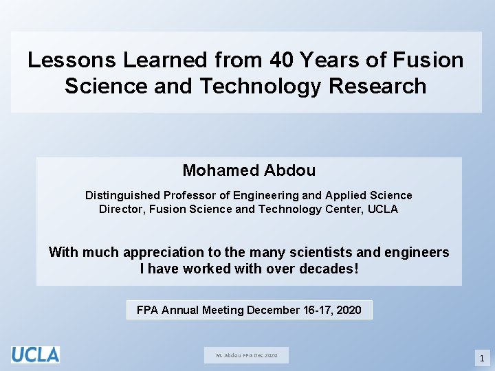 Lessons Learned from 40 Years of Fusion Science