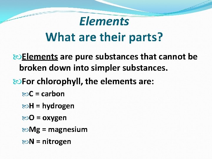 Elements The Building Blocks of All Substances A