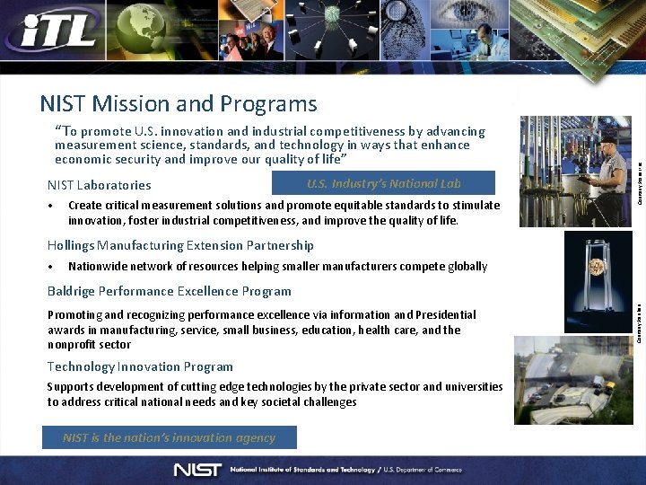 National Cybersecurity Challenges and NIST Matthew Scholl Chief