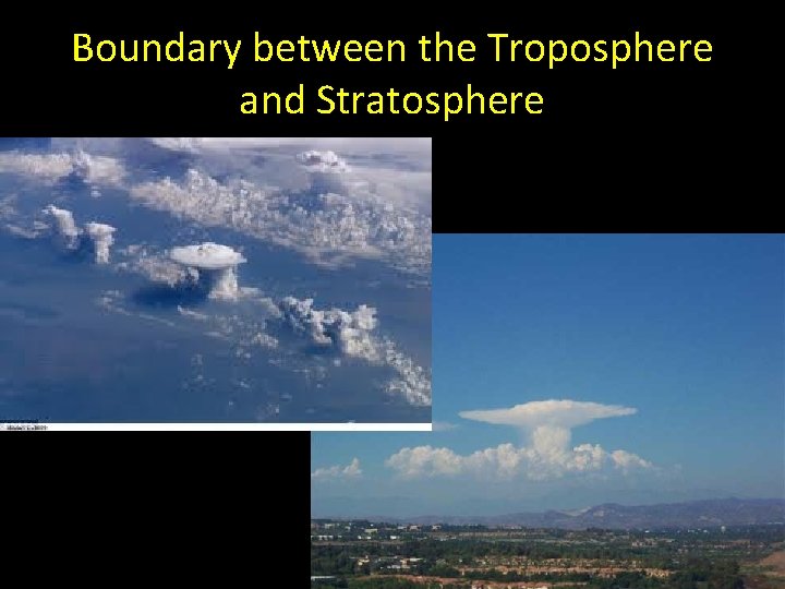 Atmosphere Layers of the Atmosphere Layers of the