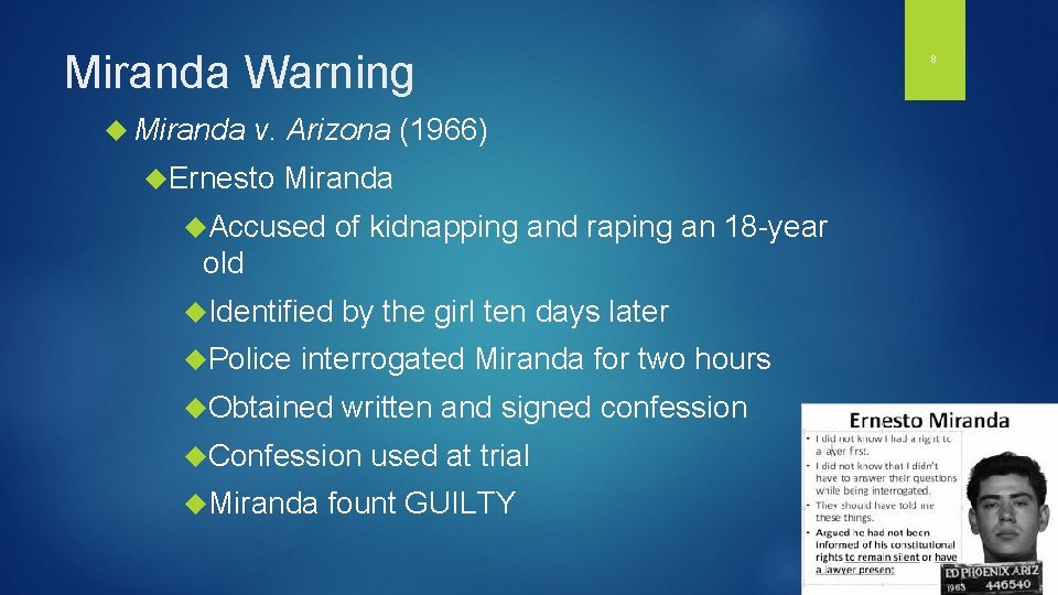 Public Interaction Procedure ARREST SEARCH LEVELS OF FORCE