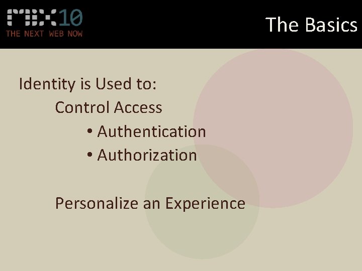 Using Windows Identity Foundation For Creating IdentityDriven Experiences