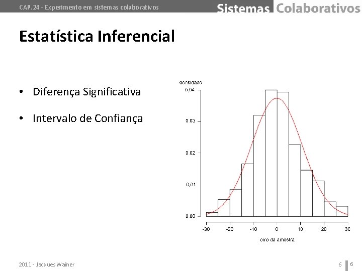 CAPTULO 24 Experimento em sistemas colaborativos Jacques Wainer