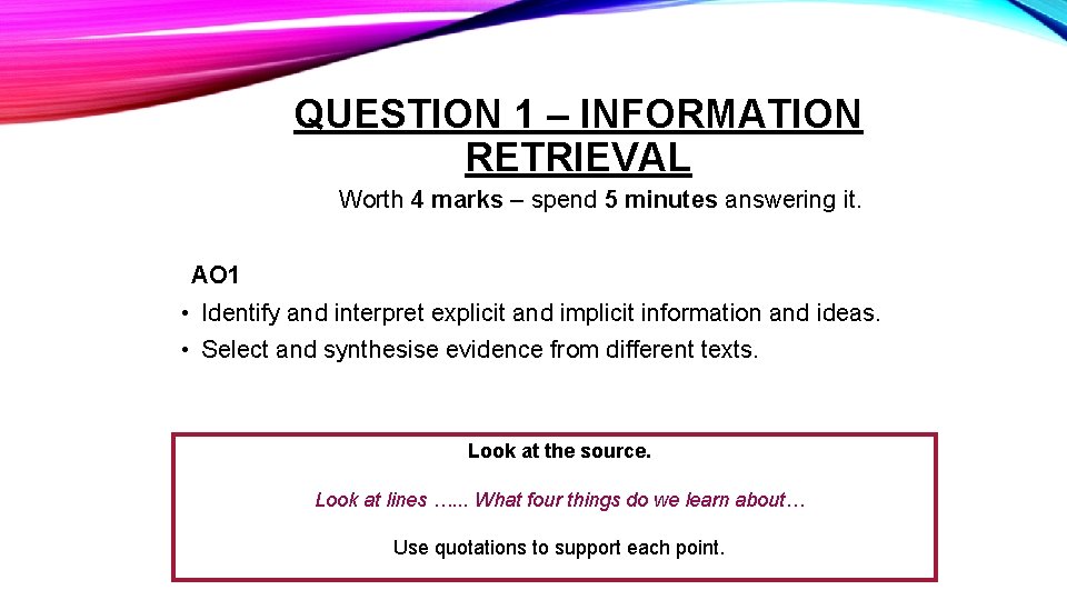 QUESTION 1 INFORMATION RETRIEVAL Worth 4 marks spend