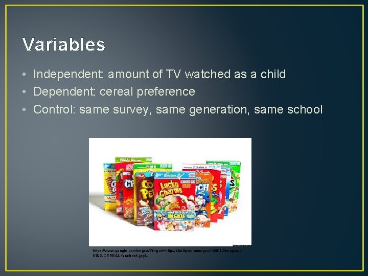 The Correlation Between Watching Cartoons as a Child