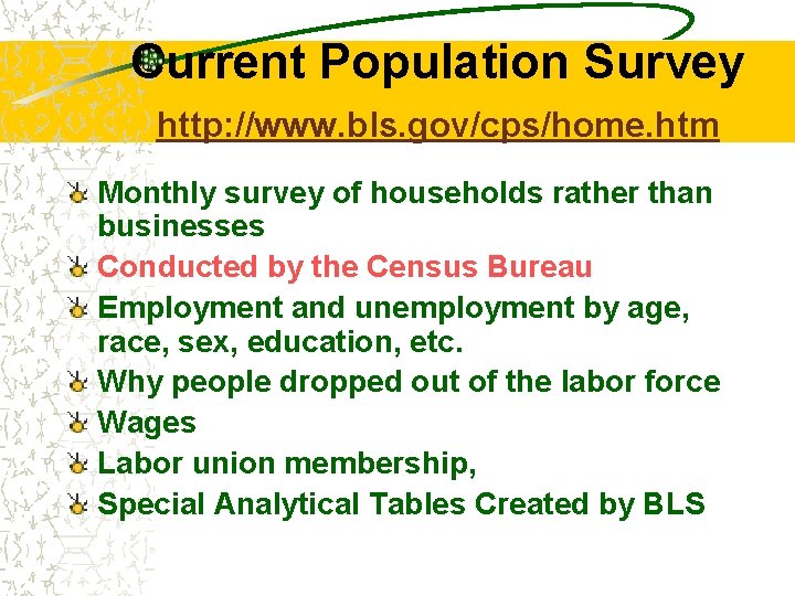 Labor Statistics in the United States Grace York