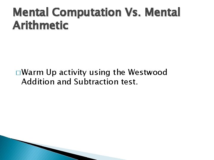 Common Purpose and Goals for Teaching Mathematics at
