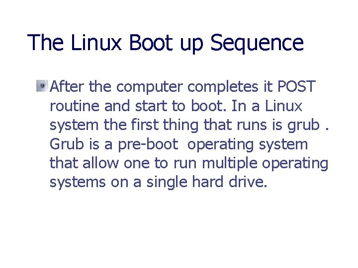 An Introduction to processes R Bigelow A Unix