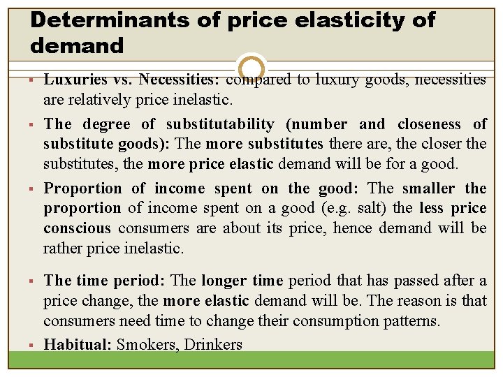 Lecture 3 Elasticity Learning Outcomes By the end