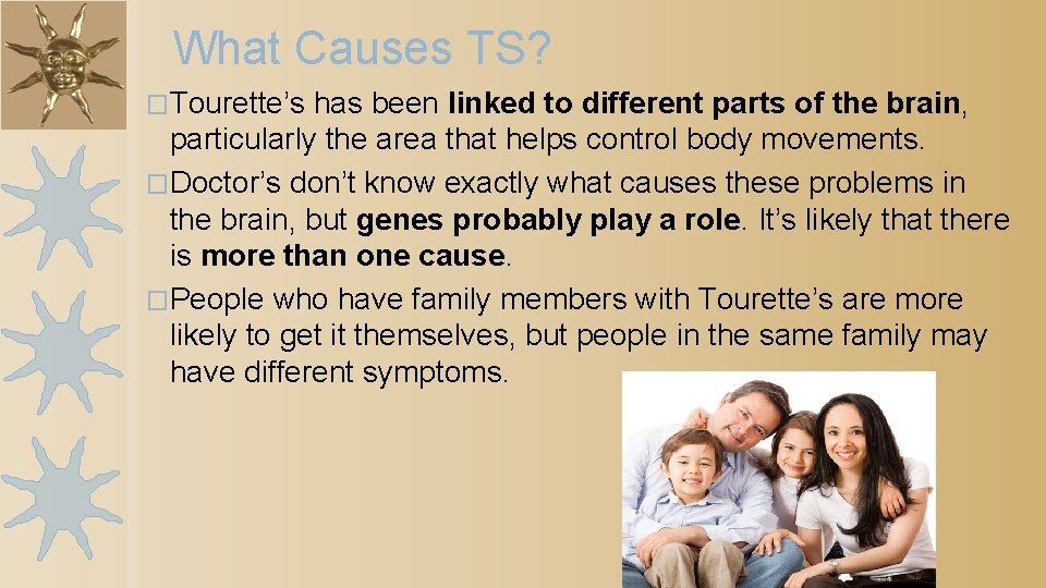 Tourettes Syndrome What is a Tic A tic