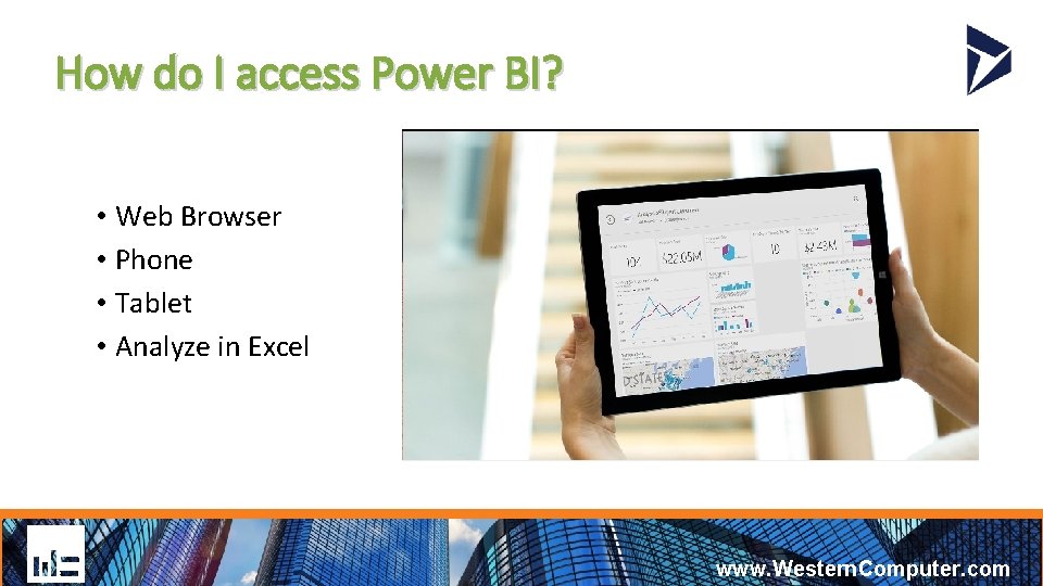 Power BI Overview and Demo Microsoft Dynamics NAV