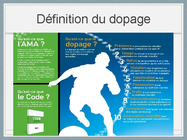 LUTTE ANTIDOPAGE ET RUGBY Un programme de prvention