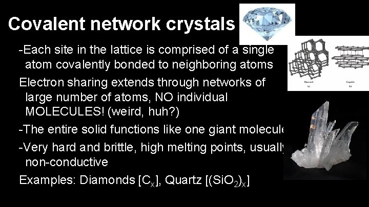 Crystalline Solids Crystal Structure The total three dimensional