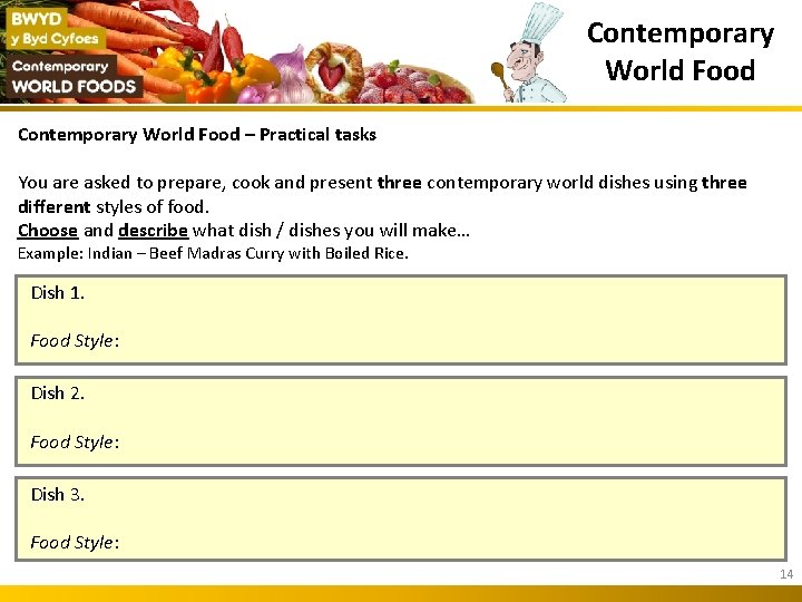 Contemporary World Food 1 Eleri Llwyd Jones Contemporary