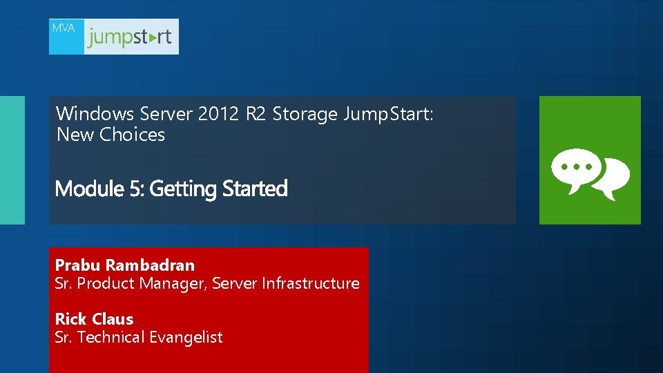 Windows Server 2012 R 2 Storage Jump Start