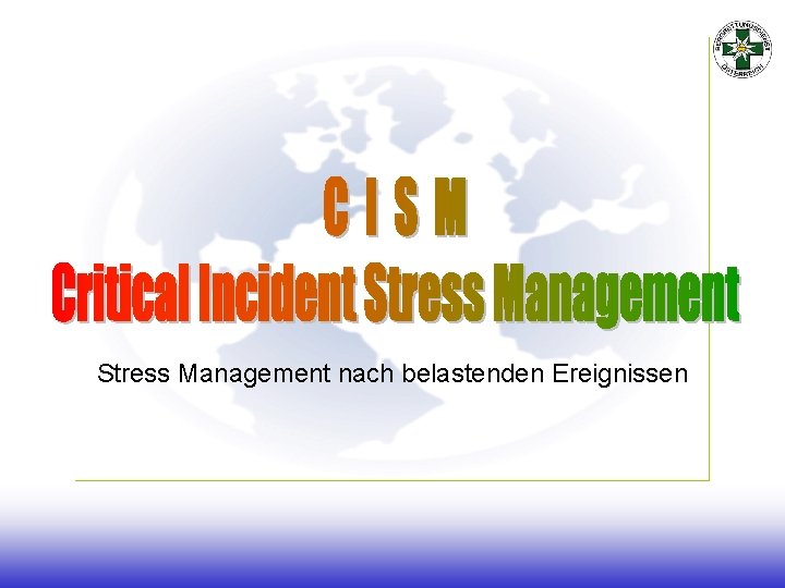 PostTraumatische Stress Reaktion Dr Hans Kirschner 0664 28