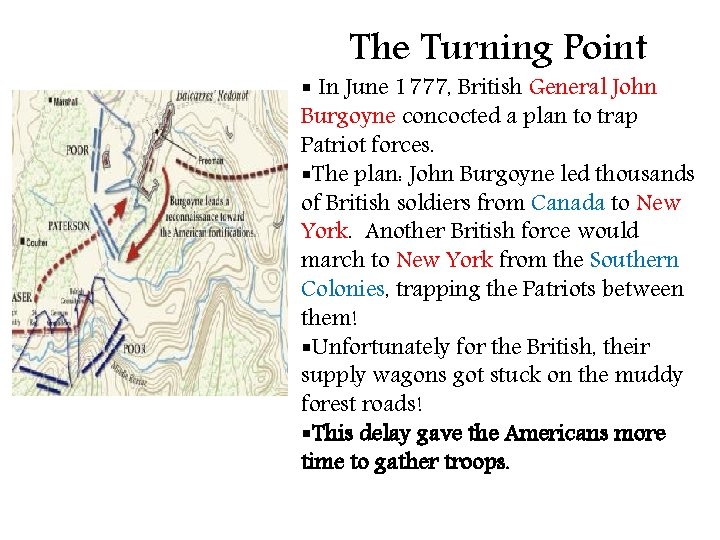 Lesson 4 A Nation is Born Fighting the