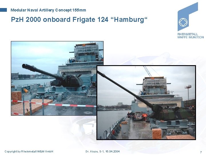 Modular Naval Artillery Concept 155 mm MONARC 155