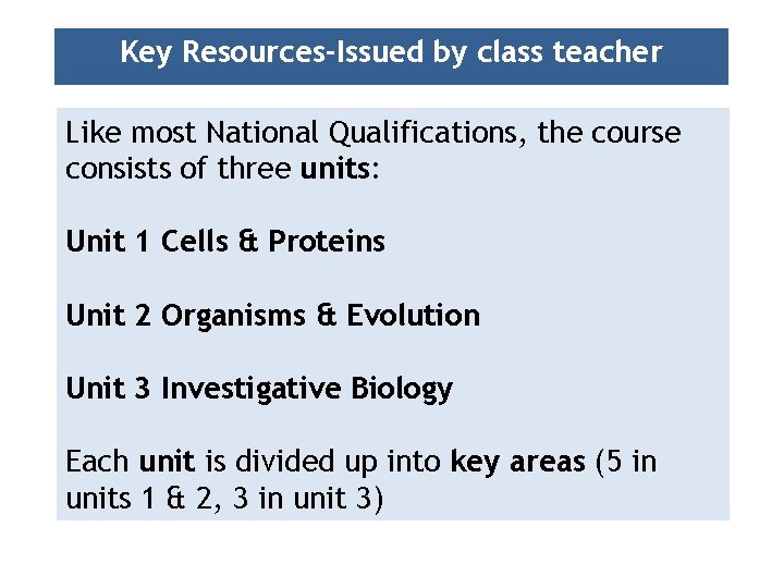 Supporting Pupils Home 2020 2021 Advanced Higher Biology