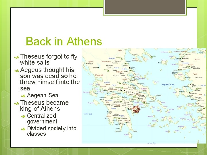 Theseus Greek hero His parents Born in Trozen