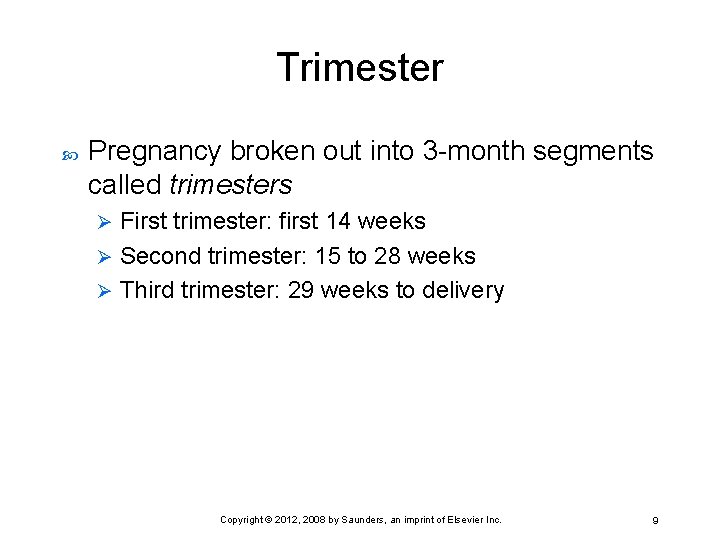 Chapter 4 Physiologic and Psychological Changes During Pregnancy