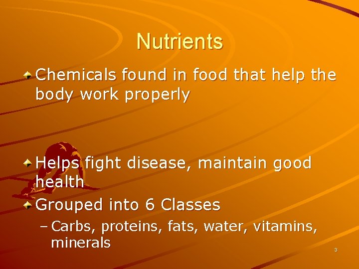 Nutrients Chapter 37 1 Nutritionist have long been