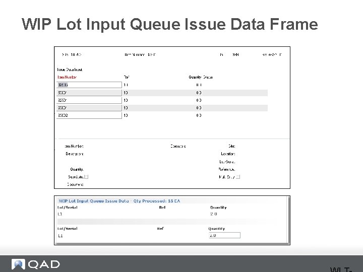 Easy OnBoarding WIP Lot Trace Sub Contracting Easy