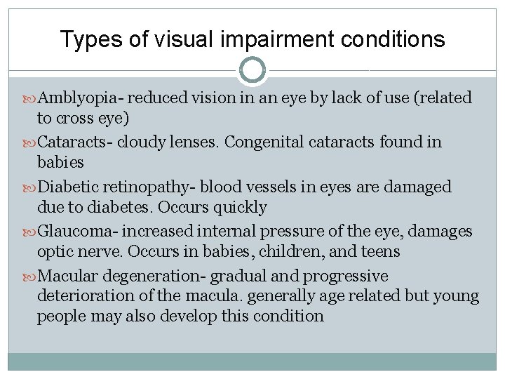 Being Blind in Inclusive Schools ONUR BULAN The