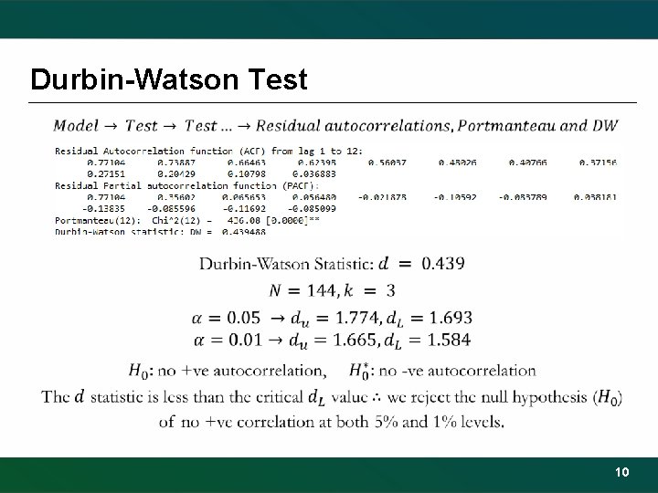 Tutorial 2 Autocorrelation Matthew Robson University of York