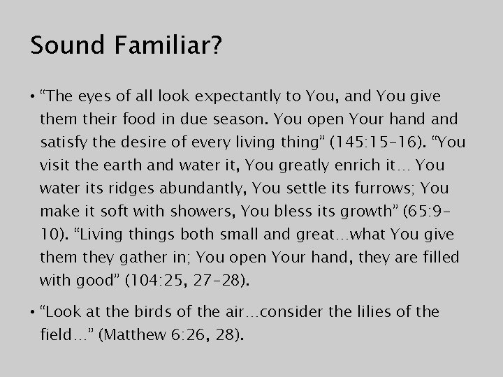 Lesson 9 Job 38 42 What God Does